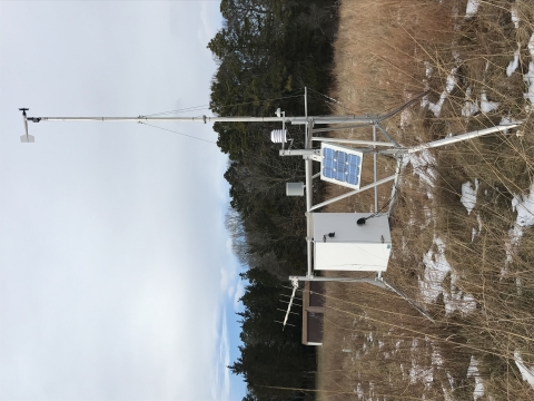 RAWS Weather station at Edwin B. Forsythe NWR | FWS.gov